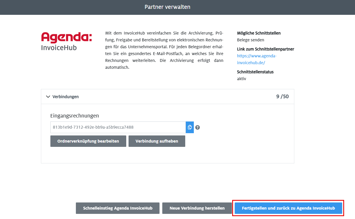 Schnelleinstieg InvoiceHub - Wie richte ich InvoiceHub und die Verbindung zum Zielsystem ein ...